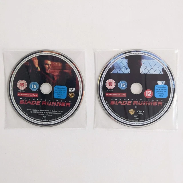 BLADE RUNNER 2-DISC DVD Set Harrison Ford Cyberpunk Movie Sci-Fi Ridley ...
