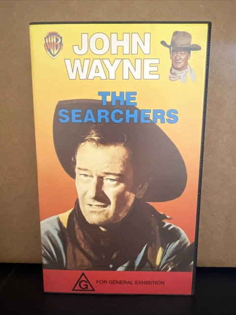 THE SEARCHERS - VHS Video - John Wayne - Western B11 $19.95 - PicClick AU
