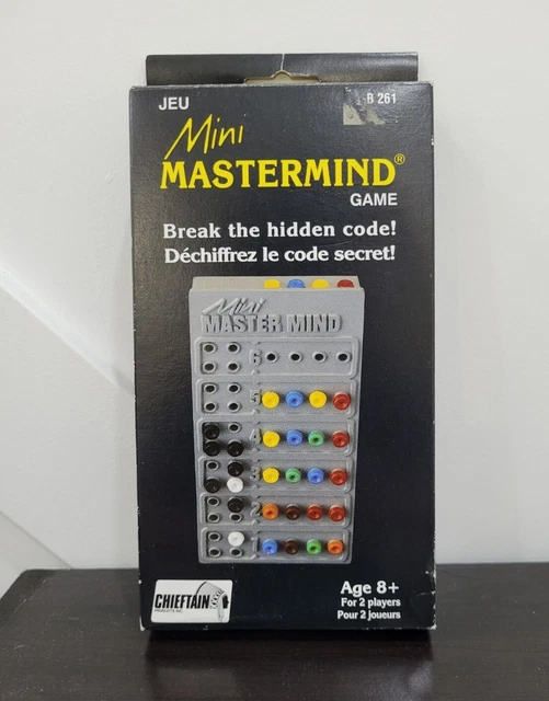 1975 MINI MASTERMIND Game by Chieftain B261 | Break The Hidden Code! $9.95 - PicClick CA