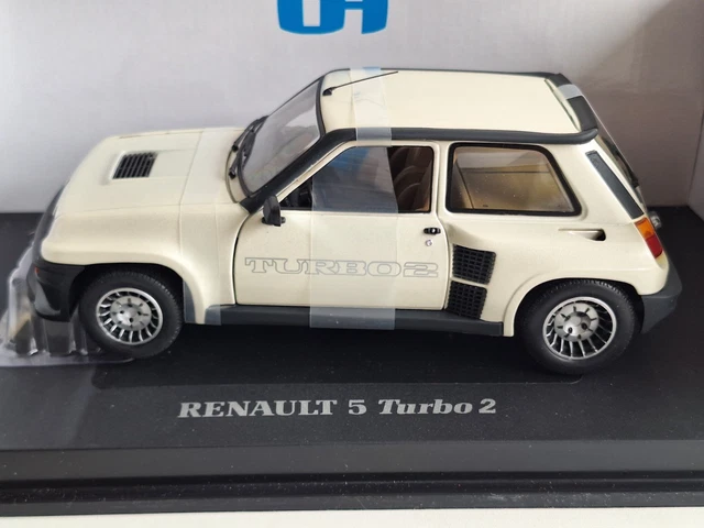 RENAULT 5 TURBO 2 Pearl White Universal Hobbies 1/18 EUR 89,90 ...