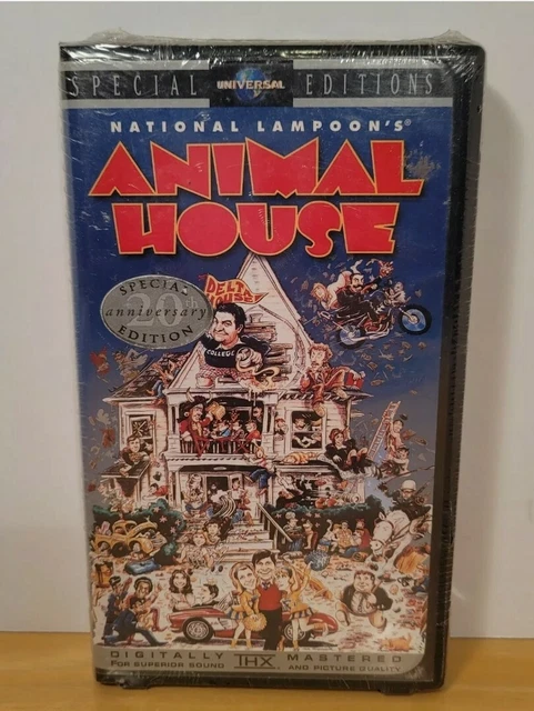 NATIONAL LAMPOONS ANIMAL House VHS 20th Anniversary édition spéciale ...