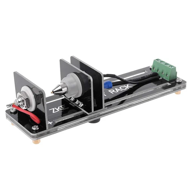 4 WIRE BATTERY Resistance Capacity Test Testing Stand Cell Holder for ...