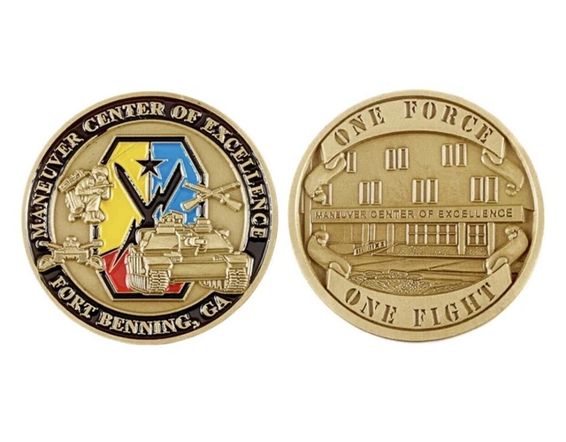 ARMY FORT BENNING Maneuver Center Of Excellence Mcoe 1.75" Challenge ...