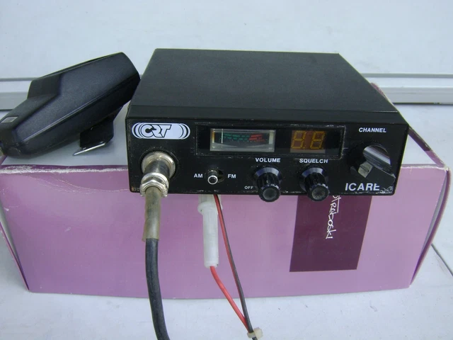 ANCIENNE RADIO CIBI CB CRT ICARE Micro vintage EUR 16,95 - PicClick FR