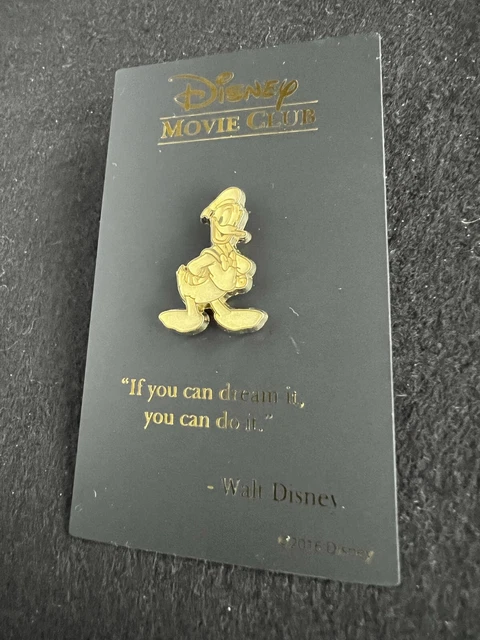 DISNEY MOVIE CLUB VIP Donald Duck Gold Anniversary Pin HTF NEW $82.99 ...