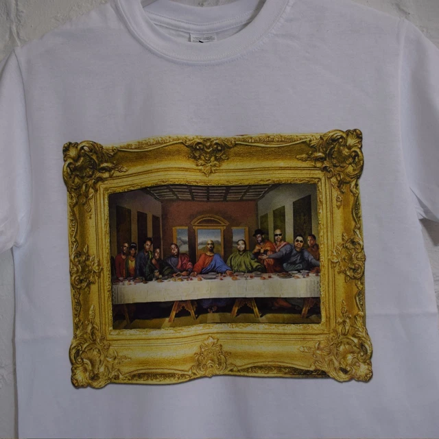 RIP RAPPERS LAST Supper ODB BIG Tupac White Hip Hop Tee T-shirt by ...