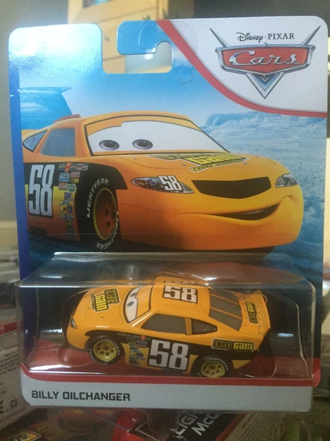 DISNEY PIXAR CARS Billy Oilchanger Octane Gain Mattel 1.55 Scale BNIB £ ...