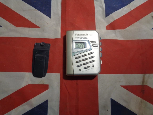WALKMAN B82 VINTAGE Panasonic RQ-E27V Auto Reverse Cassetta/Radio FM/MW ...