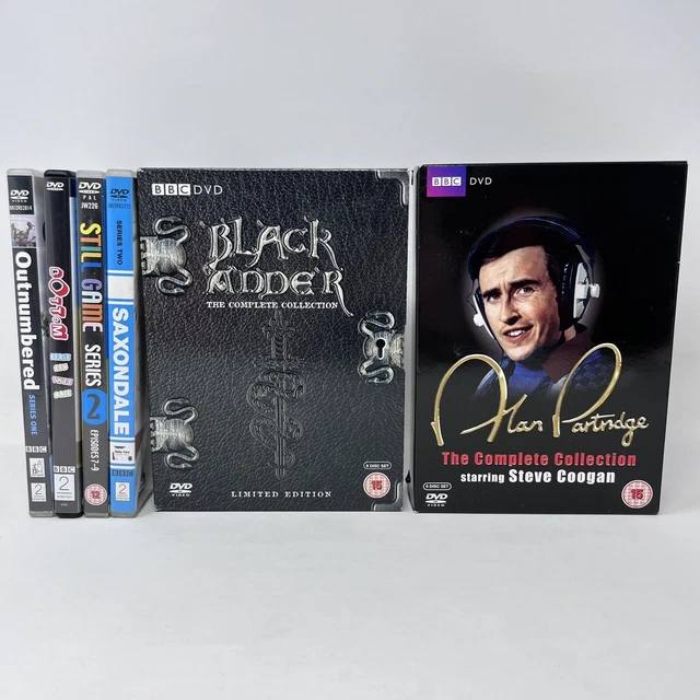 BBC COMEDY DVD Box Sets - Blackadder Complete - Bottom 1-3 - Alan ...