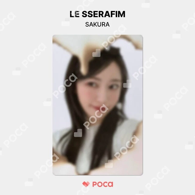 [LE SSERAFIM SAKURA] IMPARDONNABLE COMPACT Ver. Album Photo Officiel EUR 9,10 - PicClick FR
