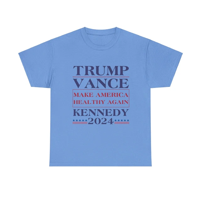 MAKE AMERICA HEALTHY Again Kennedy T-SHIRT RFK JR ,MAGA, MAHA, Trump ...