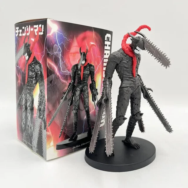 19CM CHAINSAW MAN Denji Anime Figure Denji/Power Action Figure Katana ...