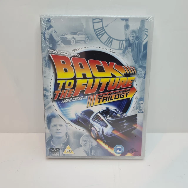 BACK TO THE Future Trilogy 30th Anniversary Edition DVD Boxset New ...