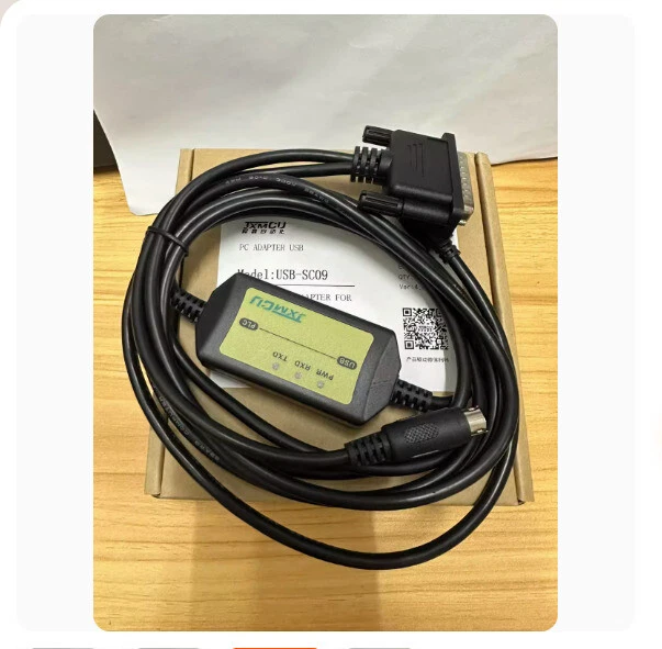 NEW PLC PROGRAMMING Data Cable USB-SC09 Download Cable For Mitsubishi ...