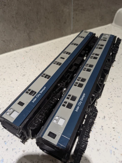 HORNBY MK1 INTERCITY Sleeper Coach OO Gauge(Two) Model Railway £5.45 ...