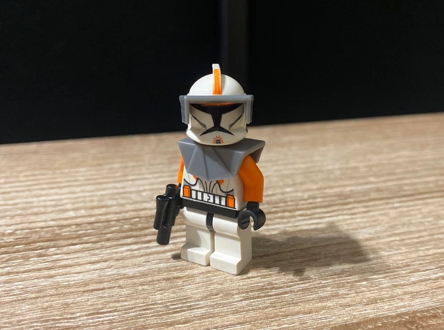 LEGO STAR WARS Clone Trooper Commander Cody Minifigure Phase 1 sw0196 ...