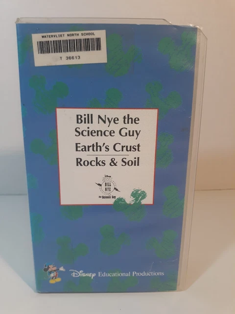 BILL NYE THE Science Guy (VHS) Earth's Crust / Rock and Soil $9.79 ...