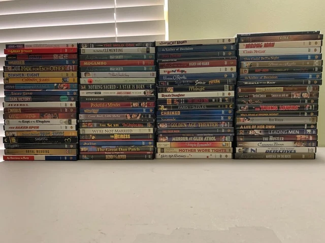 OLD CLASSIC MOVIES 1930-1975 TCM DVD LOT. PICK & CHOOSE. FAST SHIPPING ...