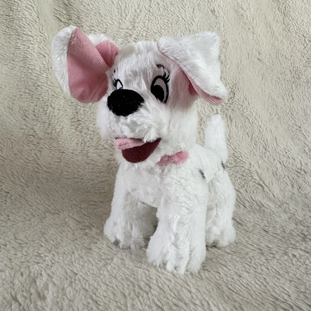DISNEY STORE PENNY 101 Dalmatian Dog Plush 6" Stuffed Animal Black ...