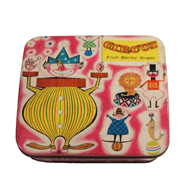VINTAGE 1950S 60S Macrobertson Circus Fruit Barley Sugar Collectable ...