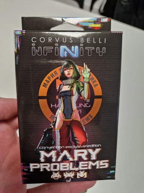 INFINITY: MARY PROBLEMS 2023 Convention édition exclusive Corvus Belli ...