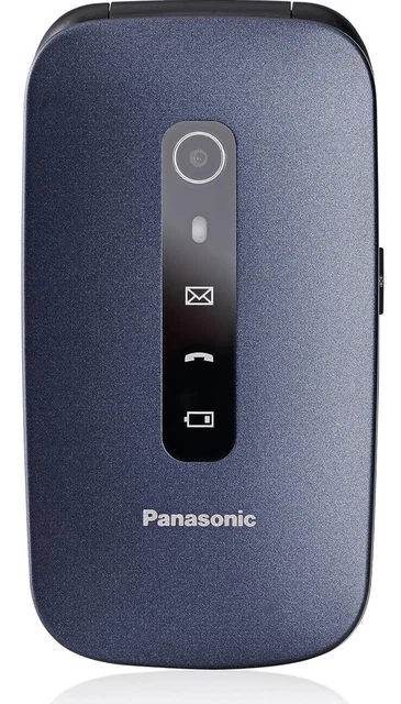 PANASONIC KX-TU550EXB 4G Essentials Clamshell Mobile Phone for Elderly ...