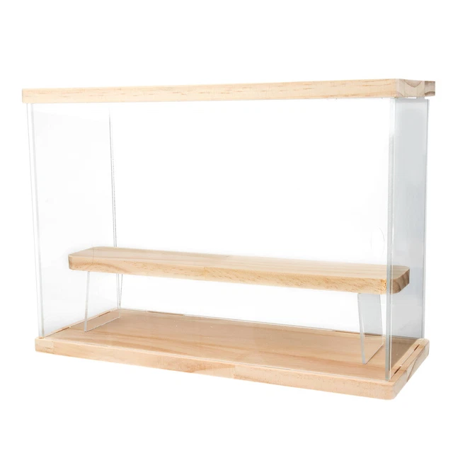 ACRYLIC DISPLAY CASE 2-layer Collectible Organizer Minifigure Display ...