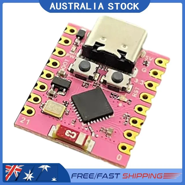 Esp32 C3 Dev Board 33 6v Power Supply Esp32 Supermini Low Power Pink 1539 Picclick Au