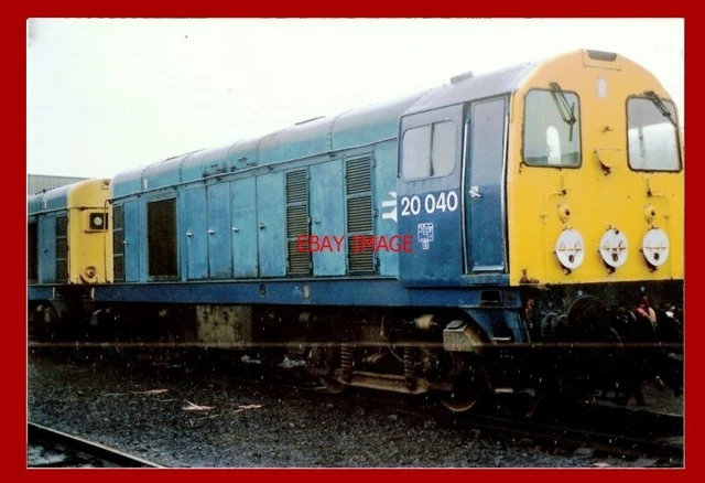 PHOTO BR Class 20 Loco No 20040 £1.45 - PicClick UK