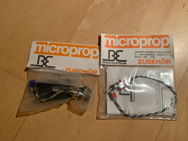 RARITÄT: MICROPROP Ausbaumodule für Sender etwa 50 Jahre NEU in OVP EUR ...