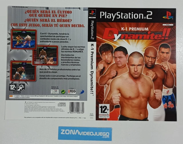 CARATULA K-1 PREMIUM Dynamite, Sony Playstation 2, Pal-Esp. SIN JUEGO EUR 4,95 - PicClick FR
