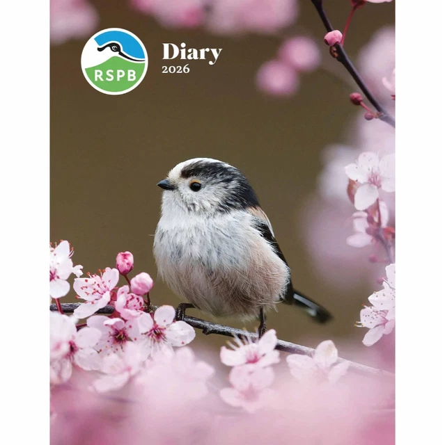 OTTER HOUSE RSPB, Birds A5 Deluxe Diary 2026 Week to View £11.99 ...