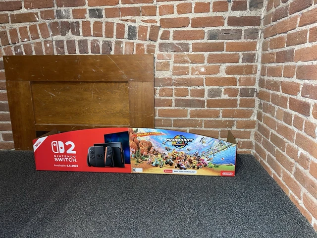 MARIO KART WORLD 4FT Horizontal Display/Nintendo Switch 2 Promo ...