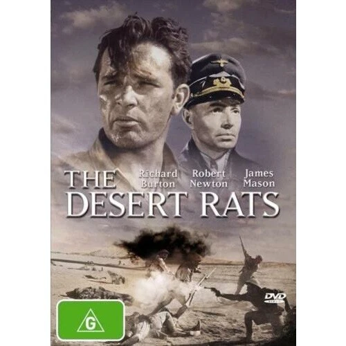 THE DESERT RATS (DVD, 1953) PAL Region 4 (Richard Burton, Robert Newton ...
