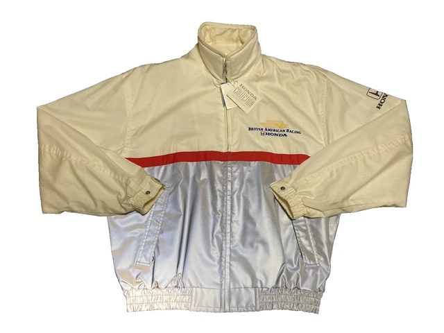 BAR BRITISH AMERICAN Racing Honda Formula 1 Racing Team Jacket One Size ...