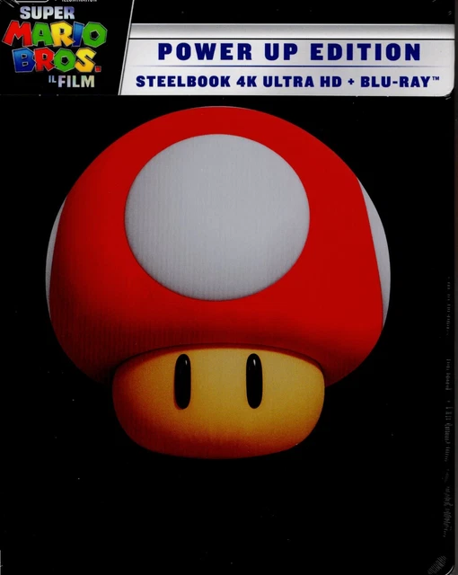 SUPER MARIO BROS - Il Film 4K Ultra HD (2023) 2 Blu Ray steelbook EUR 34,90 - PicClick IT