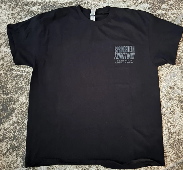 BRUCE SPRINGSTEEN AND The E Street Band Tour Stagehand Shirt XL Local ...