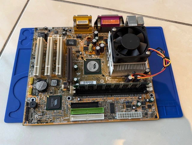 GIGABYTE GA-7VKMP SOCKET 462 DDR Motherboard 512MB RAM, XP2000 CPU and ...