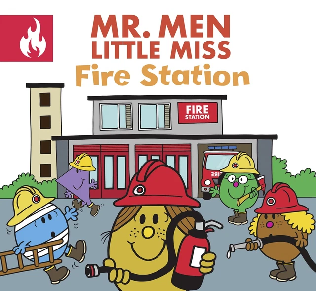 MR. MEN LITTLE Miss Fire Station: The Perfect Children’s Illustrated ...