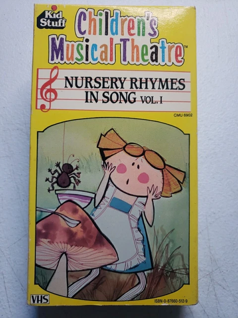 NURSERY RHYMES IN SONG VOL. I Children's Musical Theatre VHS video 1987 ...
