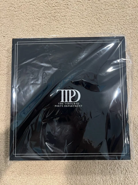 TAYLOR SWIFT THE Tortured Poets Department TTPD Vinyl Display Case NEW ...