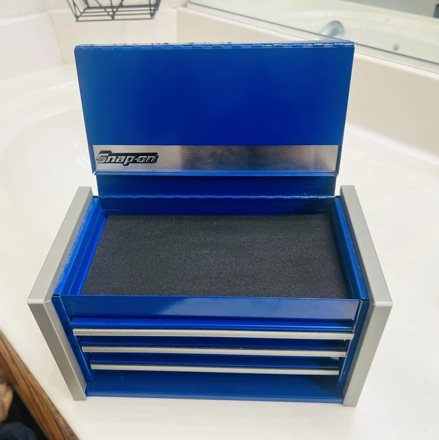 SNAP-ON MIDNIGHT BLUE Mini Micro Tool Box $100.00 - PicClick