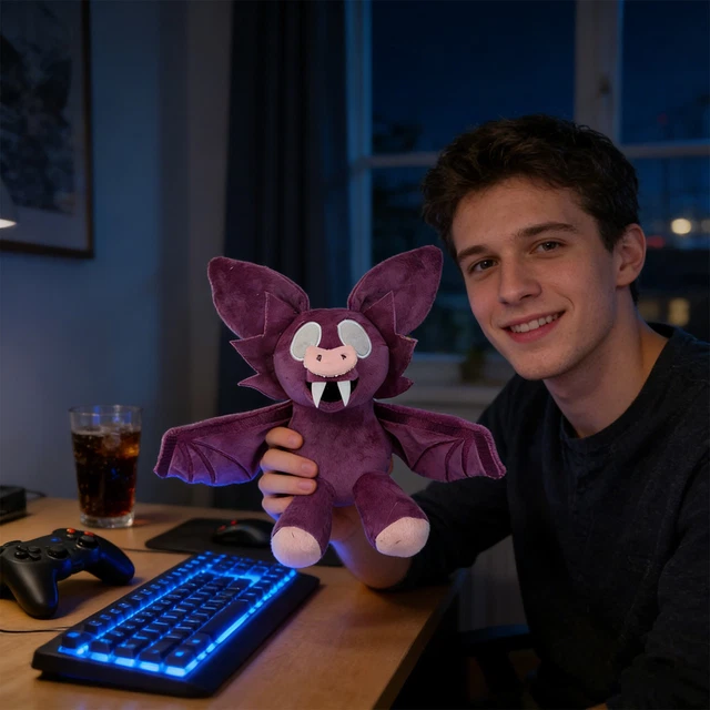 99 NIGHTS IN The Forest Bat Plush Soft Stuffed Animal Toy for Survive ...