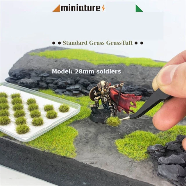 TABLE MODEL STATIC Grass Tuft Static Grass Small Flower Tufts ...