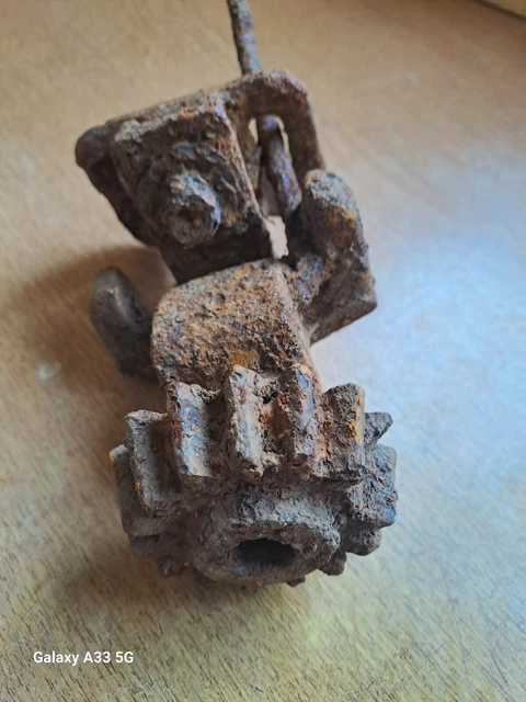 INDUSTRIAL REVOLUTION IRON Cog Wheel Mechanism c1760-1820 £28.00 ...