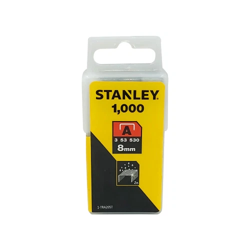 STANLEY 1-TRA205T 1000 Pièces Points A 8 MM pour Agrafeuse Rapid Novus Petrus EUR 21,12 ...