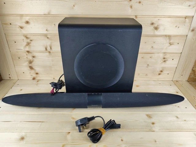 SANDSTROM SSBT12 SOUNDBAR & Sub Speaker System (Tested & Working) No ...