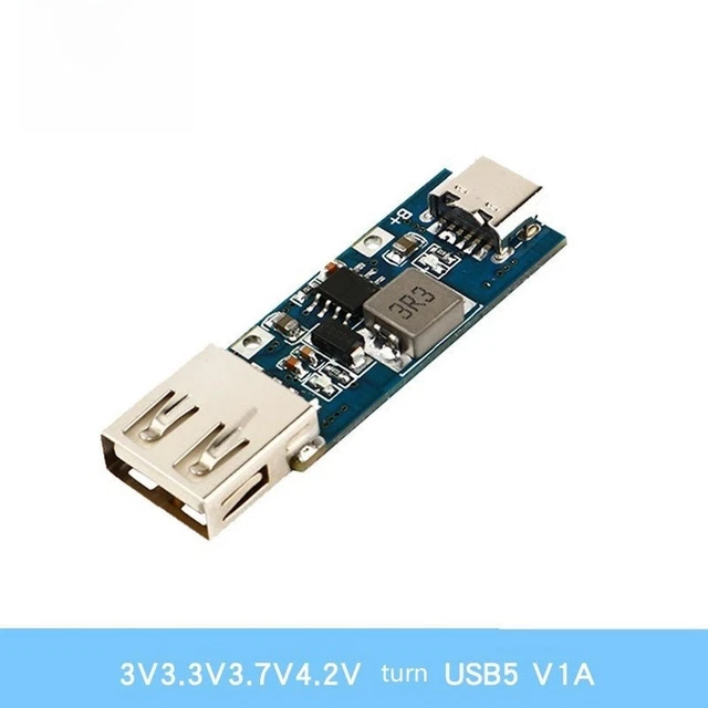 FOR POWER BANKS DC-DC Boost Module Wide Input 3V-4.2V 1A Output Current ...