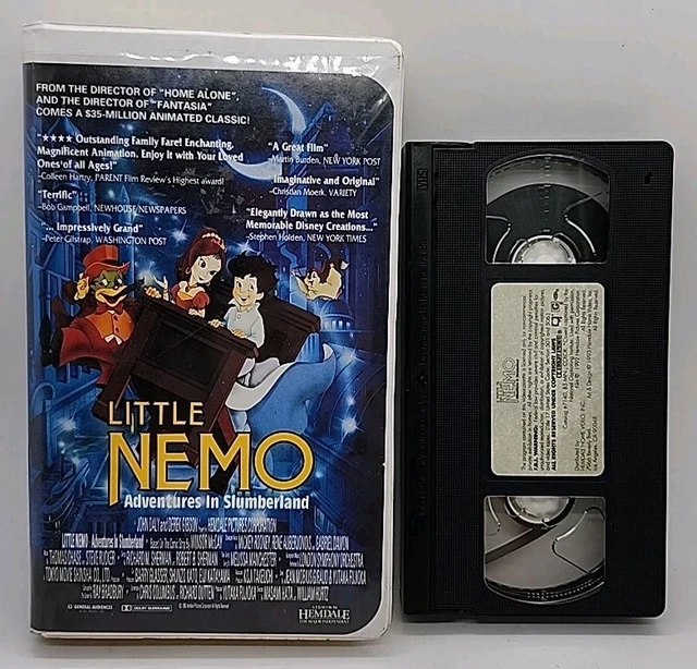 Little Nemo Adventures In Slumberland Vhs 4 44 Picclick Uk