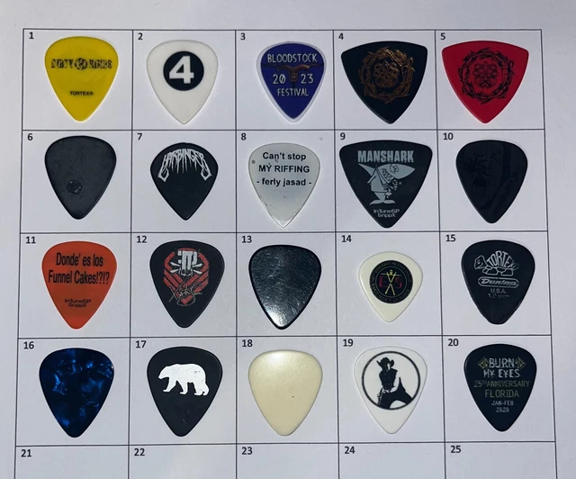 RARE MACHINE HEAD Burn My Eyes Anniversary Tour Guitar Pick / Plectrum ...